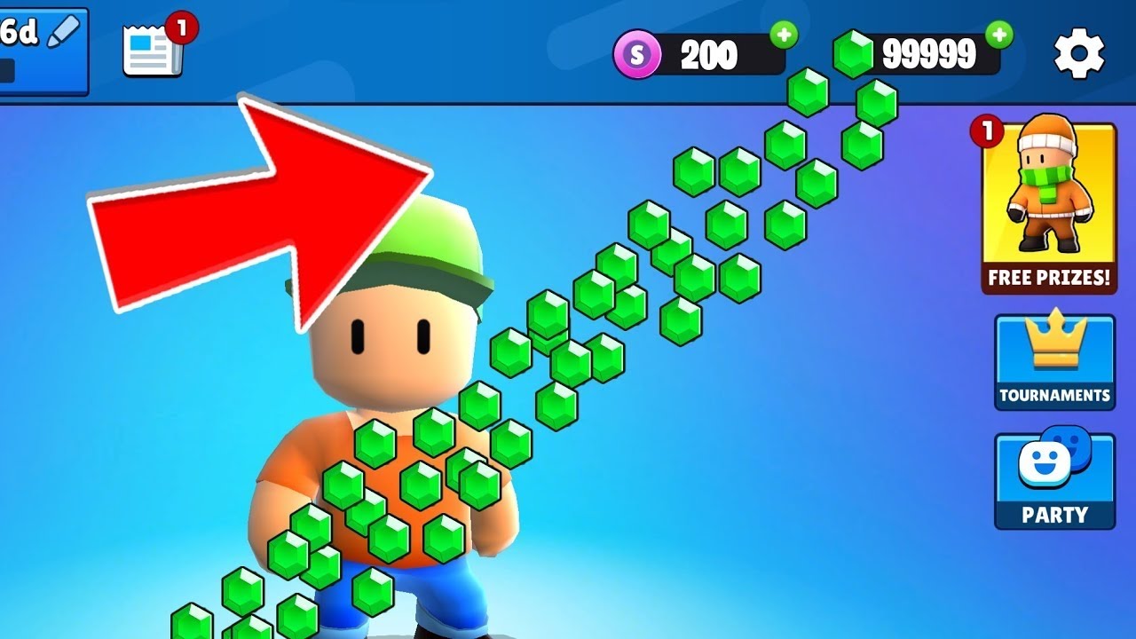 🤯🤯🤯🤯 how to get infinite gems in stumble guys (check comments) - YouTube