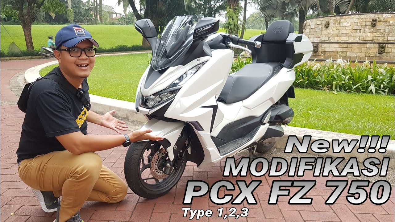 NEW!!! MODIFIKASI PCX160 MENJADI FORZA 750 - YouTube