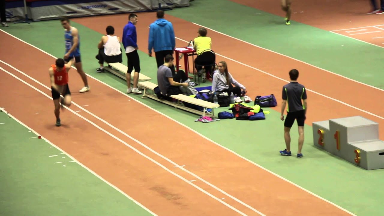 Прыжок в длину. Мужчины. Первенство ВУЗов. 28-29 декабря 2015 г. - YouTube