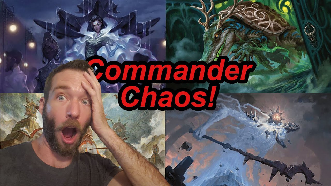 Commander Chaos Match - Huge Misplay! Ancient One vs. Gishath vs ...