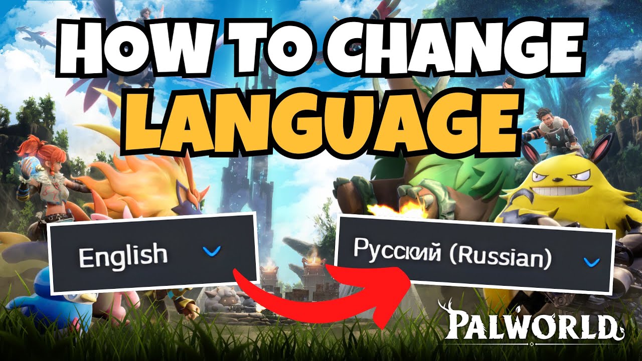 How To Change Language in Palworld - Step By Step - YouTube