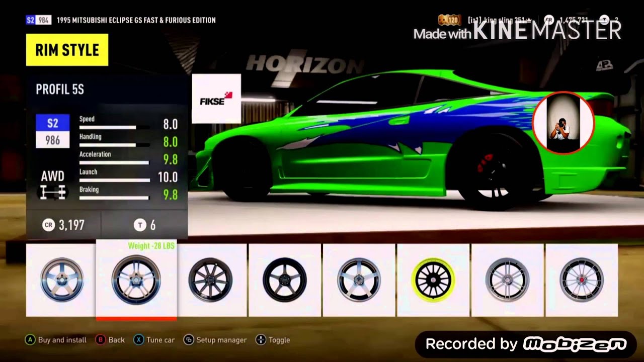 Forza Horizon 2 / Mitsubishi Eclipse Build / Ep.3 - YouTube