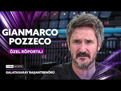 Galatasaray Başantrenörü Gianmarco Pozzecco Ve Yıldız Oyuncusu Şehmus Hazer Özel Röportajı