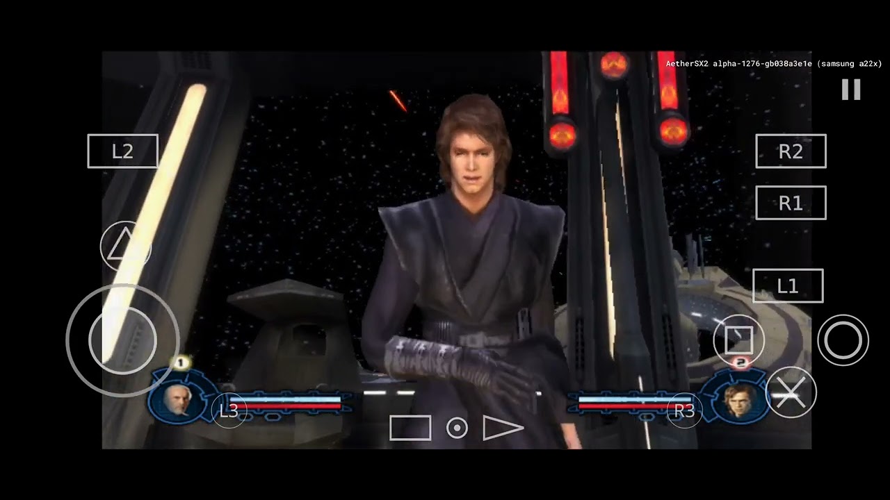 Star wars Revenge of the sith Android Ps2 emulator - YouTube