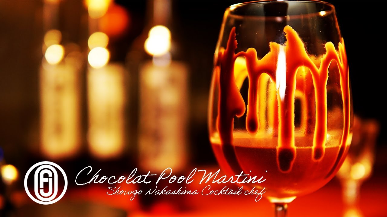 豆から作るチョコレートマティーニ｜Chocolat Pool Martini｜カカオ豆から作るカクテルシリーズ｜Bean to "BAR ...