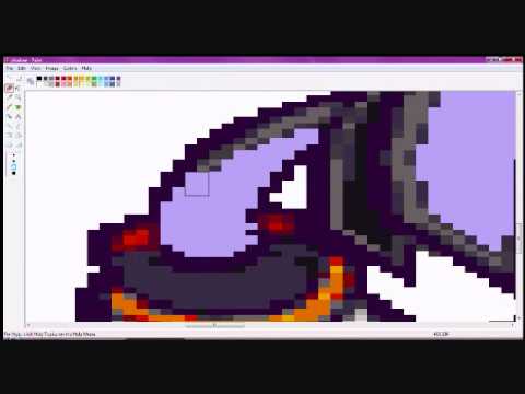 How to recolor shadow to make Shantzoz the hedghog. - YouTube
