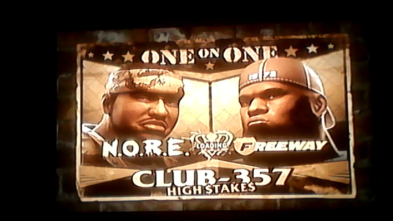 Def Jam Fight for NY: N.O.R.E. vs Freeway @Club-357 High Stakes (Hard ...