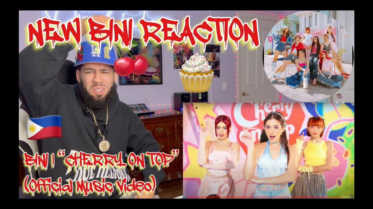 First Time Reacting To Bini Bini Cherry On Top Official Video