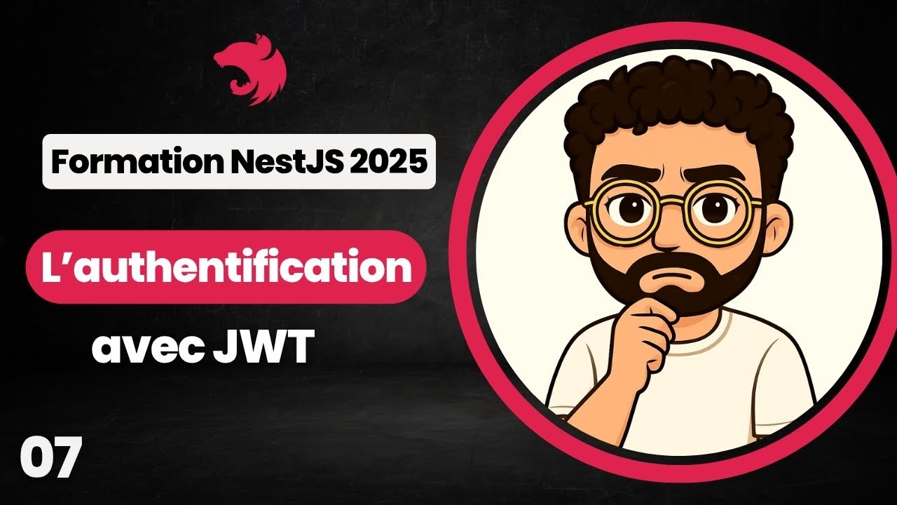 Implémente une authentification JWT sécurisée ! | Formation NestJS 2025 | #7 - YouTube