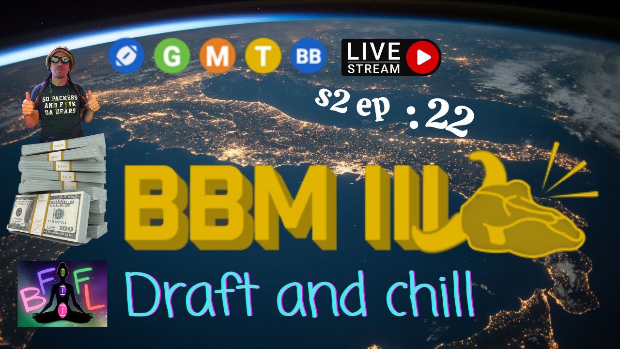 Best ball mania draft fantasy football Underdog #22 with BFFL - YouTube