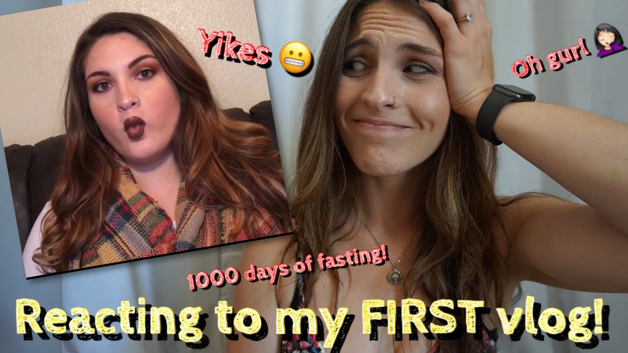 1000 DAYS OF INTERMITTENT FASTING?! REACTING TO MY FIRST VLOG! - YouTube