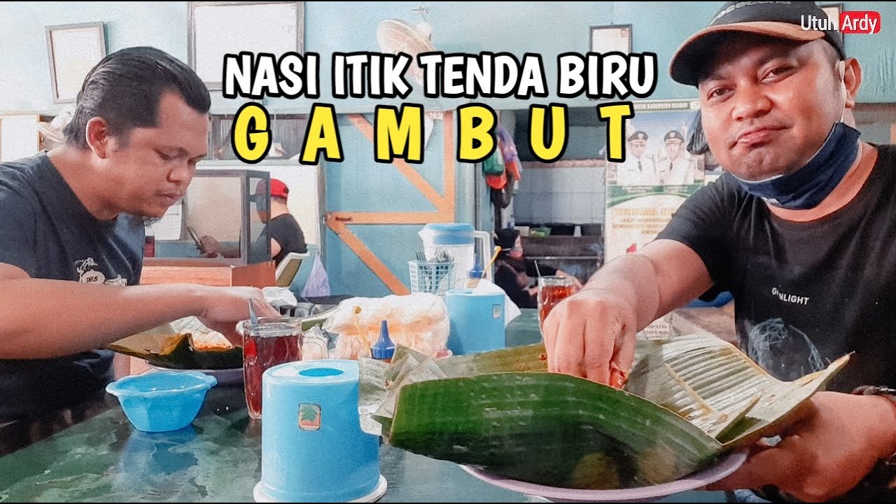 NASI ITIK GAMBUT TENDA BIRU - YouTube