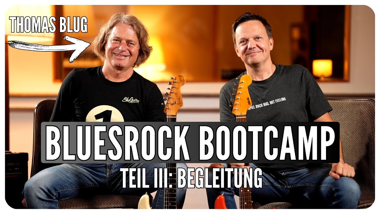 Bootcamp mit Thomas Blug (3): Blues-Begleitung - YouTube