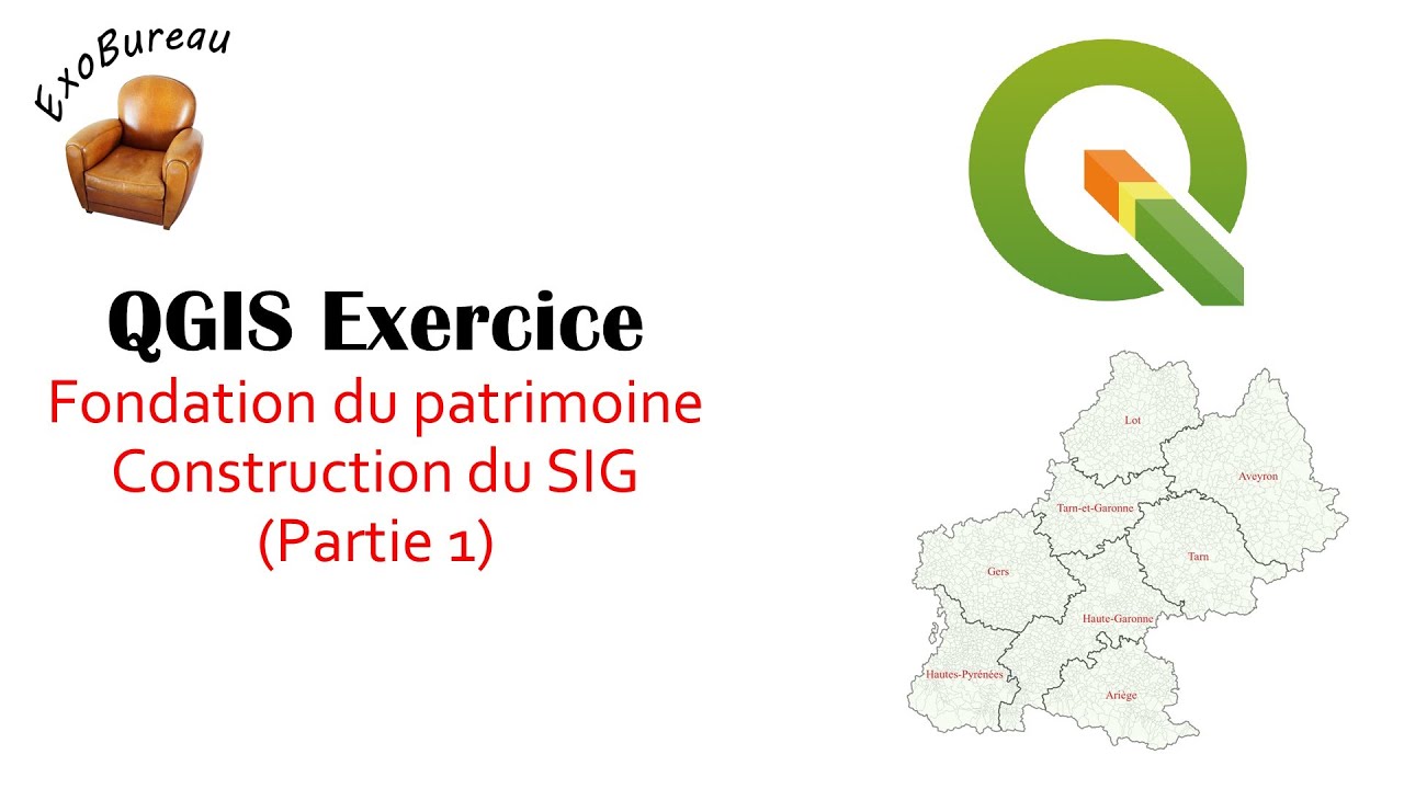 Construction du SIG réalisé avec QGIS pour la Fondation du Patrimoine ...