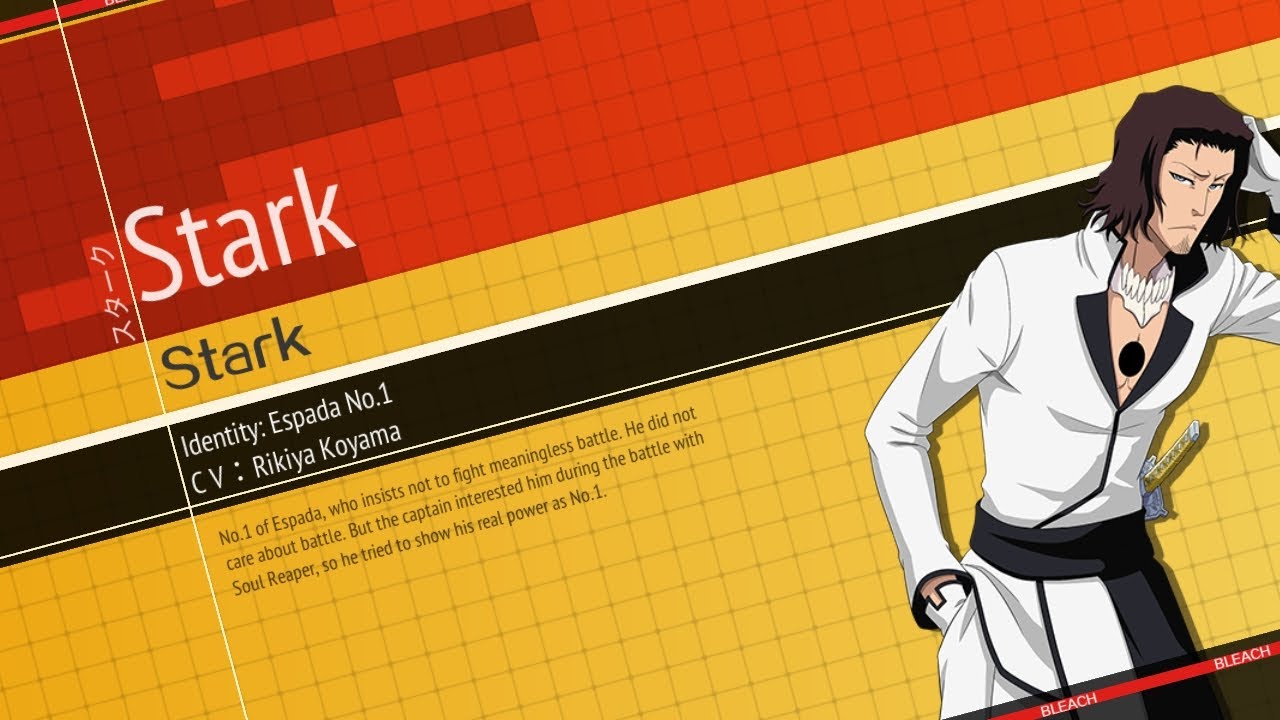 Bleach Mobile 3D Stark - SSR : All Skills & Ultimate - YouTube