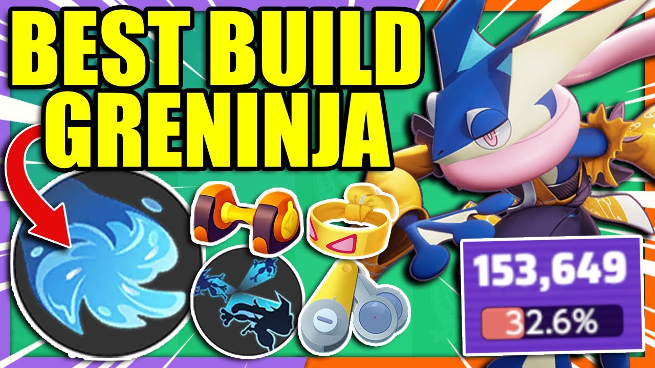WATER SHURIKEN on GRENINJA has to be his BEST BUILD right now | Pokemon ...