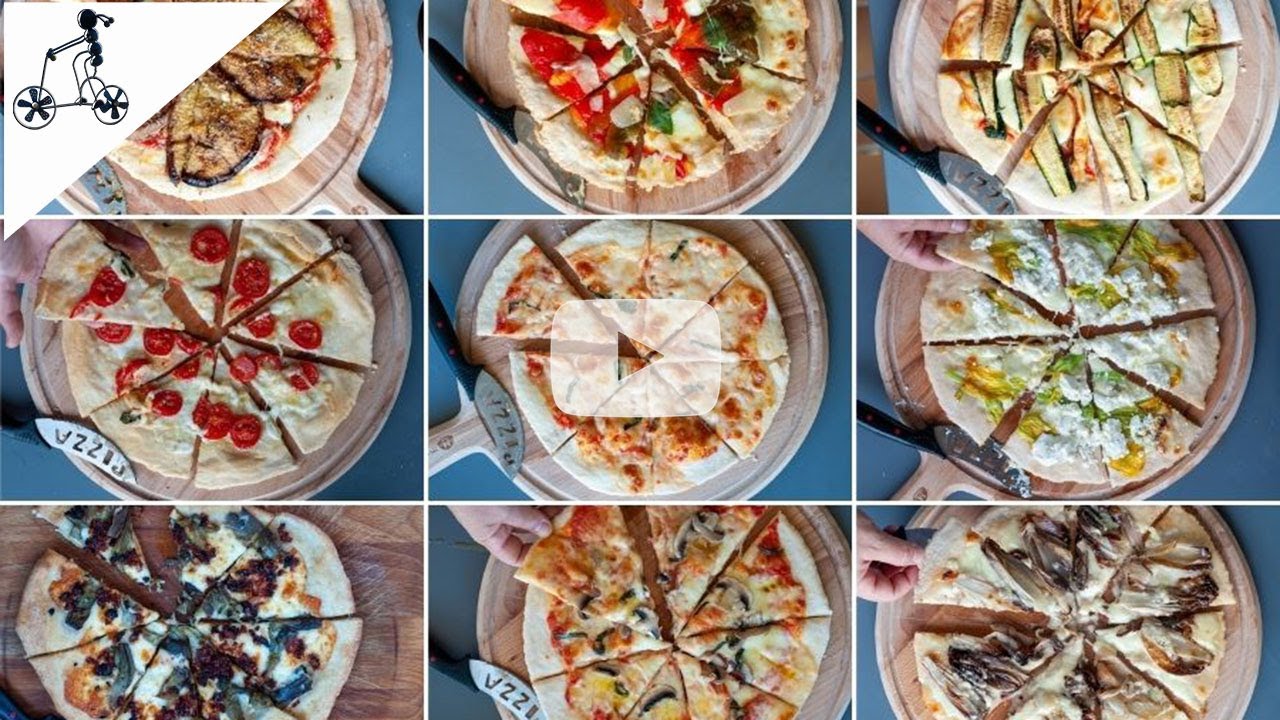 10 Vegetarian Pizza Toppings Full Of Veggies - YouTube