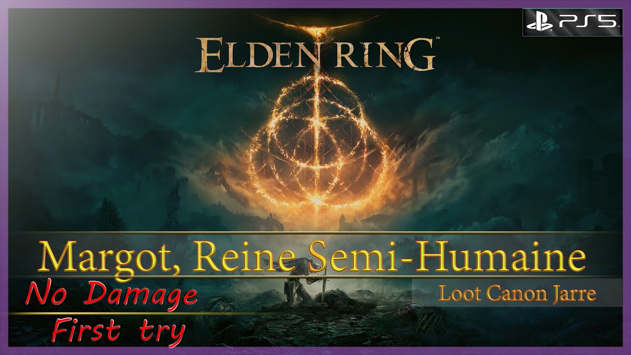 ELDEN RING, Mini Boss, Margot, Reine Semi Humaine, No Damage, Fr - YouTube