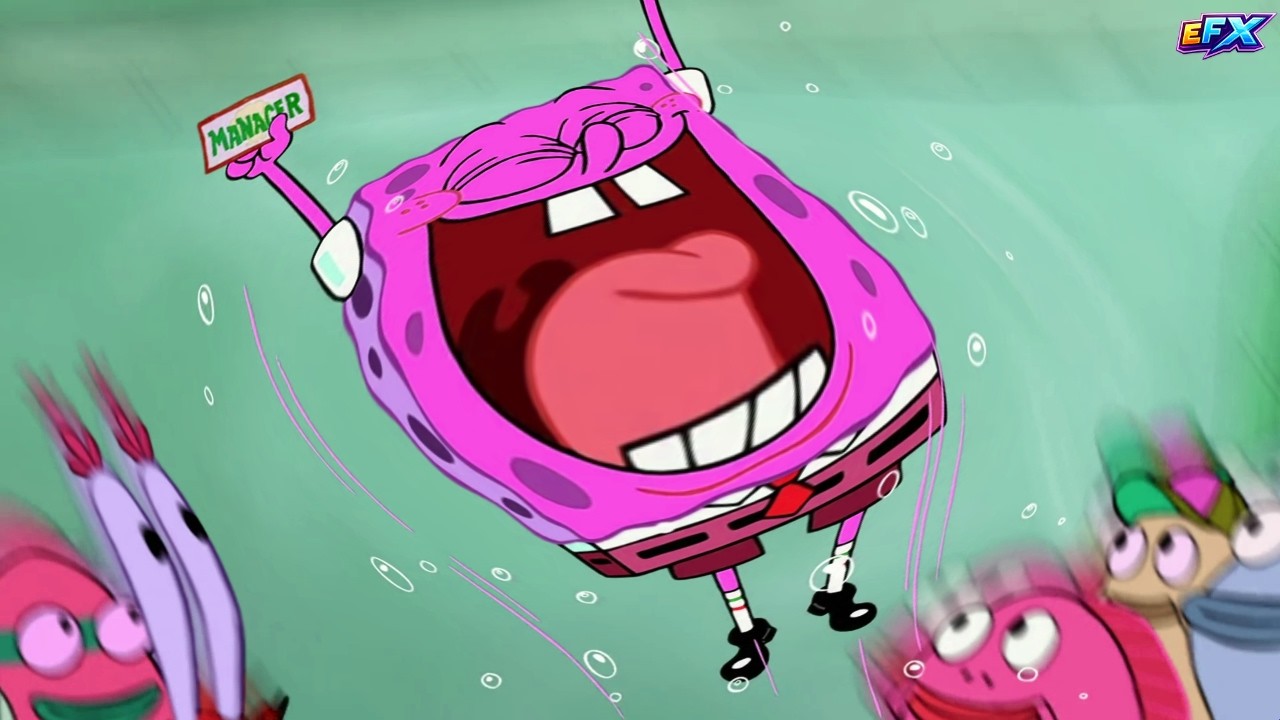 SpongeBob Movie - SPONGEBOB GOT PROMOTED?!! (Sponsored by: Klasky Csupo ...