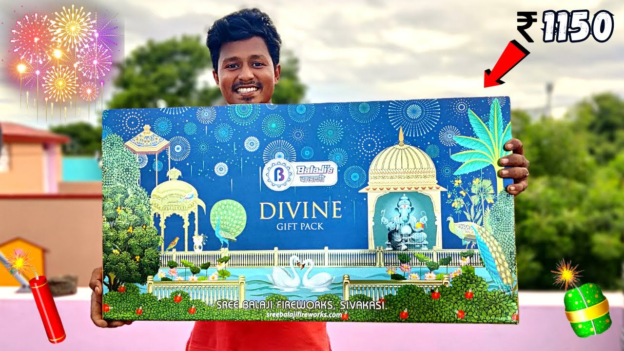 Divine Gift Box Unboxing 🧨| Sivakasi Crackers Unboxing |💥1150 ...