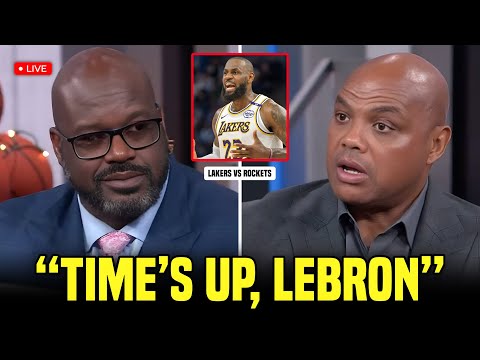 Shaq and Barkley Drop a BOMBSHELL on LeBron’s Lakers Future After Game Against Rockets!