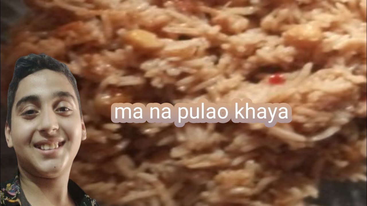AJ ma na pulao khaya🤤rehan jutt family vlogs#rajab family# - YouTube