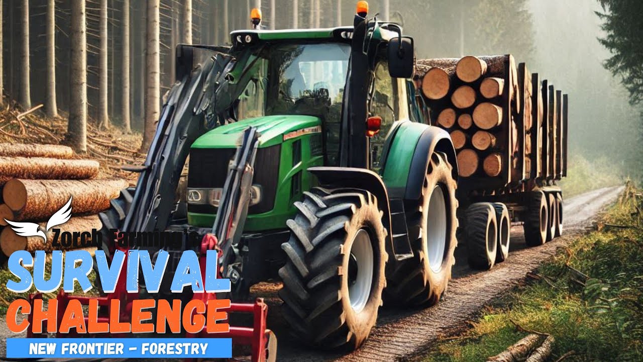 Silage issues & NEW lumber trailer! | FS25 New Frontier Survival ...