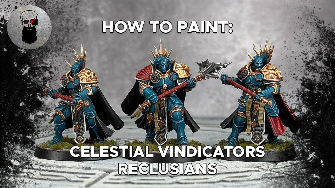 Contrast+ How to Paint: Celestial Vindicators Reclusians - YouTube