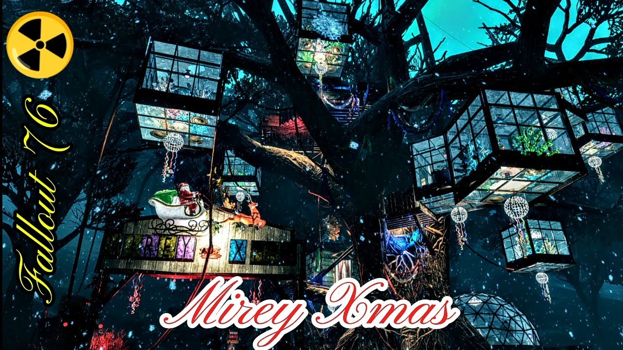 Fallout 76 ☢️ Mirey Xmas Tree 🎄 - YouTube