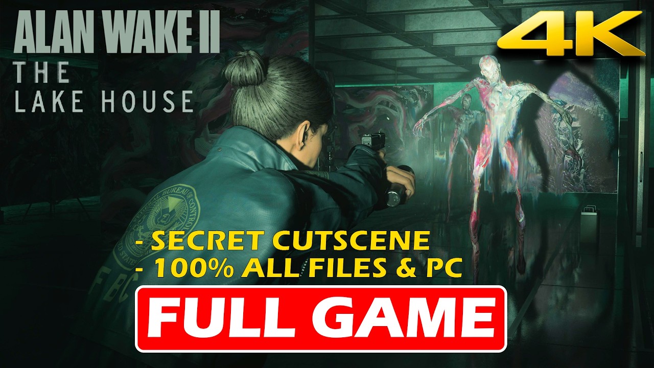 ALAN WAKE 2 The Lake House DLC Gameplay Walkthrough FULL GAME (4K 60FPS ...