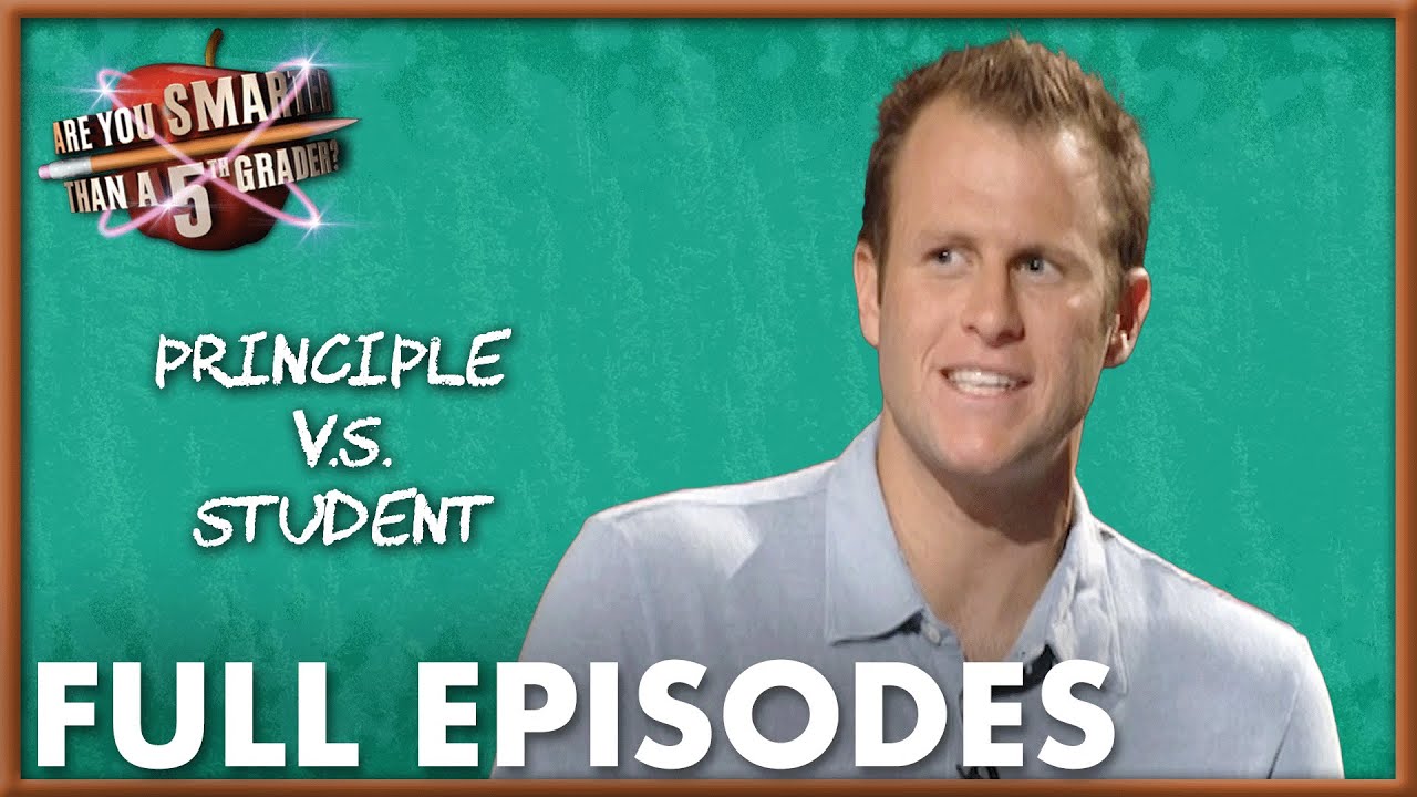 Principal Challenges The 5th Grade | Are You Smarter Than A 5th Grader ...