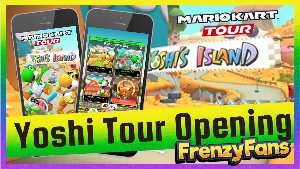 Yoshi Tour Reaction / Opening - Mario Kart Tour - YouTube