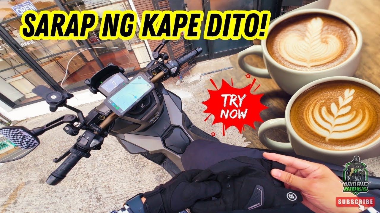 Good COFFEE SPOT in the South | Serene's Cafe | Honda ADV 160 - YouTube