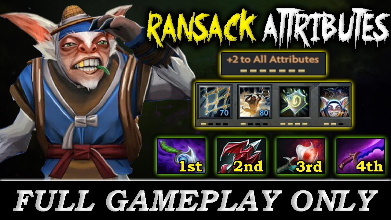 Ransack Attributes with Diffusal, Dragon Lance, Orchid, and Shadow ...