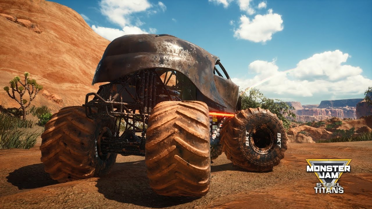 Monster Jam Steel Titans - Doomsday - Open World Free Roam Gameplay (PC ...