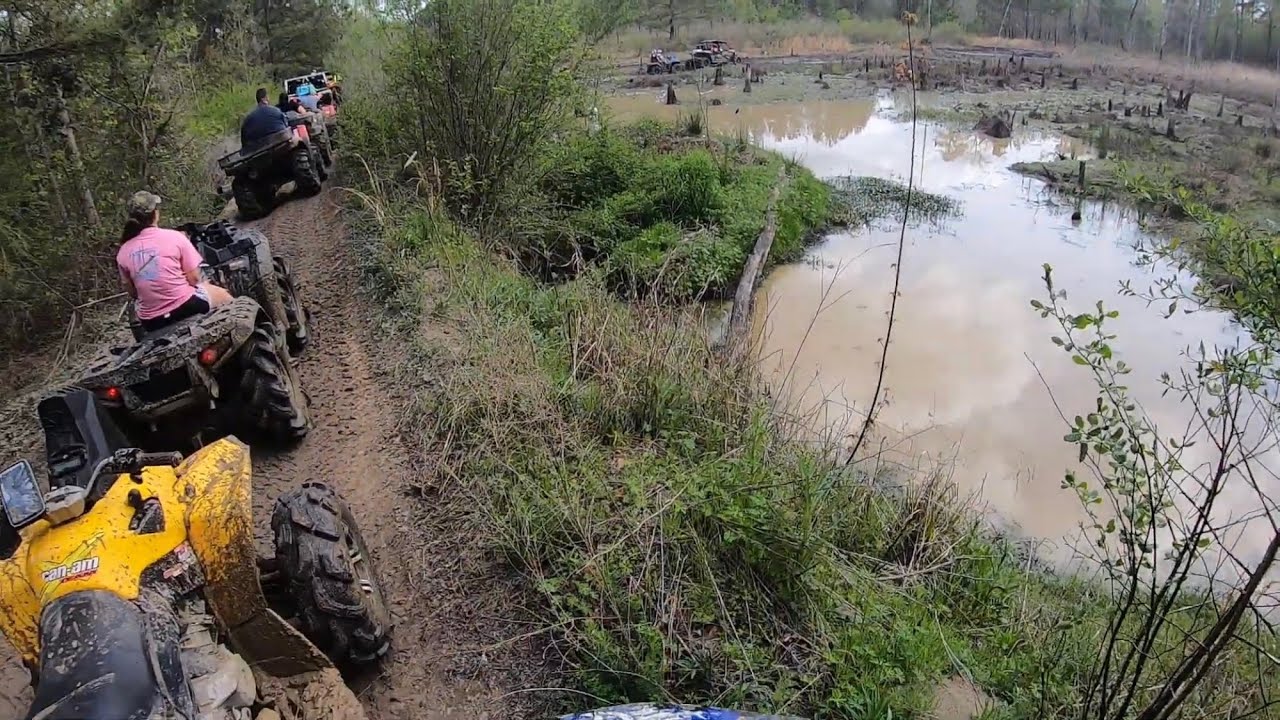 Muddy Trail Riding at Outback ATV Park Mudbash 2019 - YouTube
