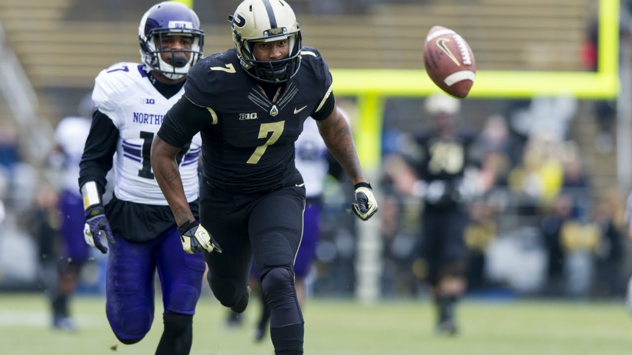 DeAngelo Yancey (Purdue WR) vs Iowa 2015 - YouTube