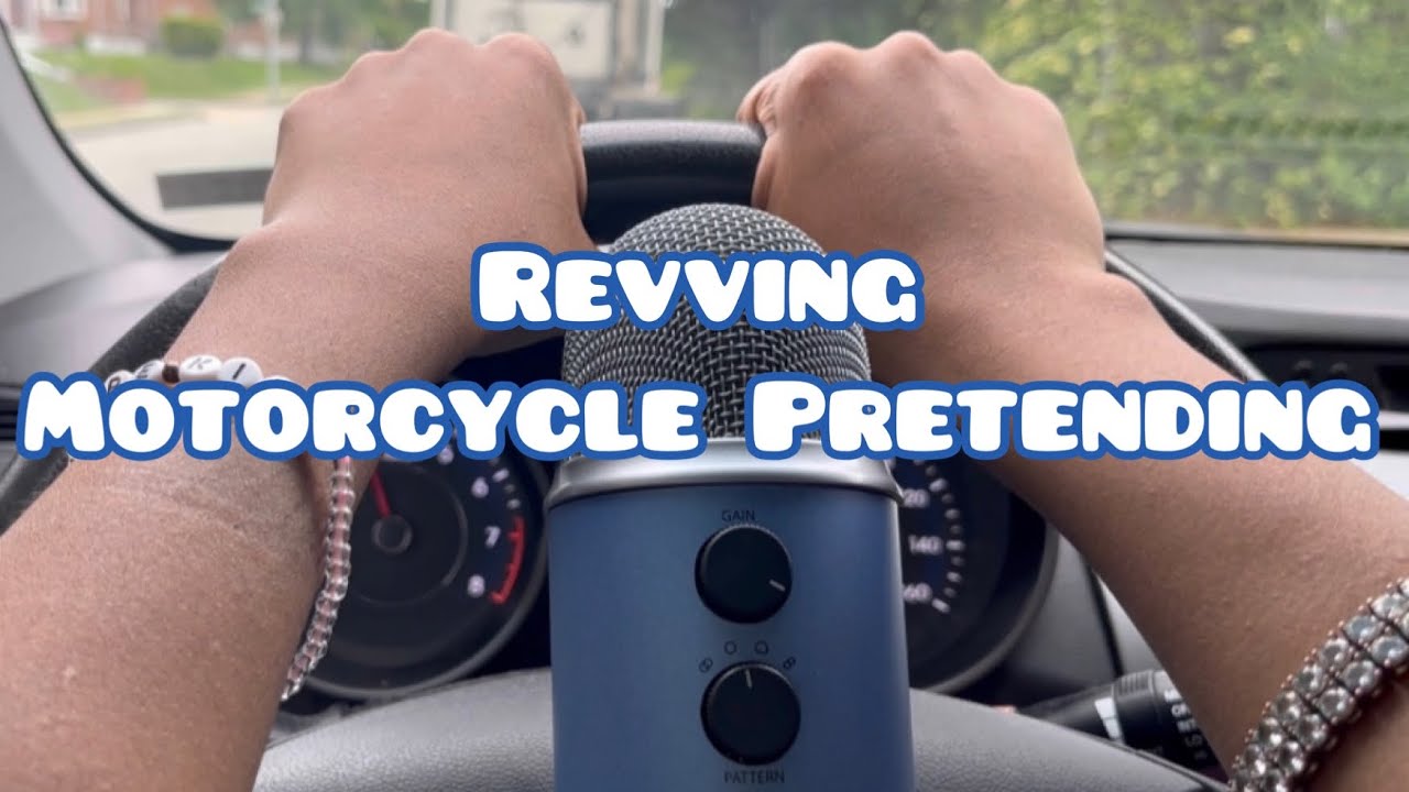 ASMR Low to High Motorcycle Revving Pretend | Satisfying Asmr Car ...