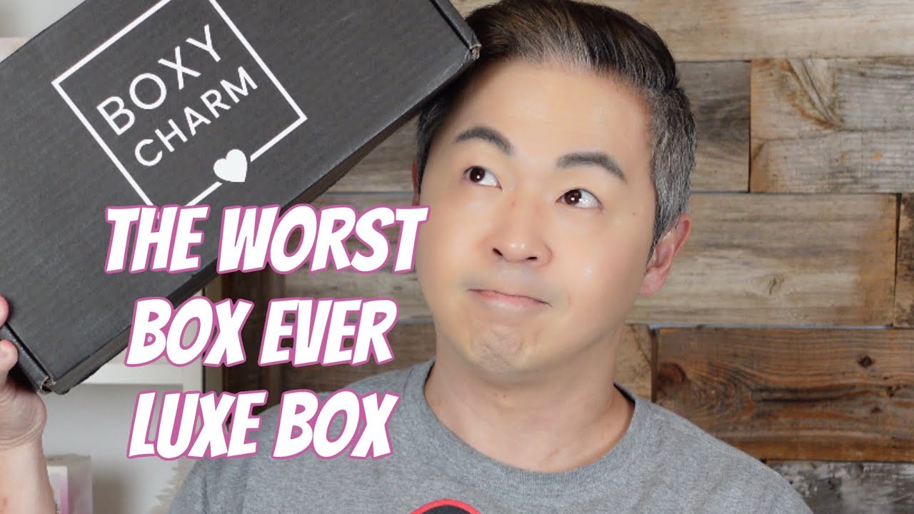 The Worst Boxycharm Luxe Box Ever - YouTube
