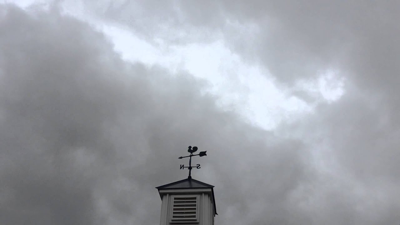 Just 1 Minute of Outflow Boundary Surface Winds from North in Arlington ...