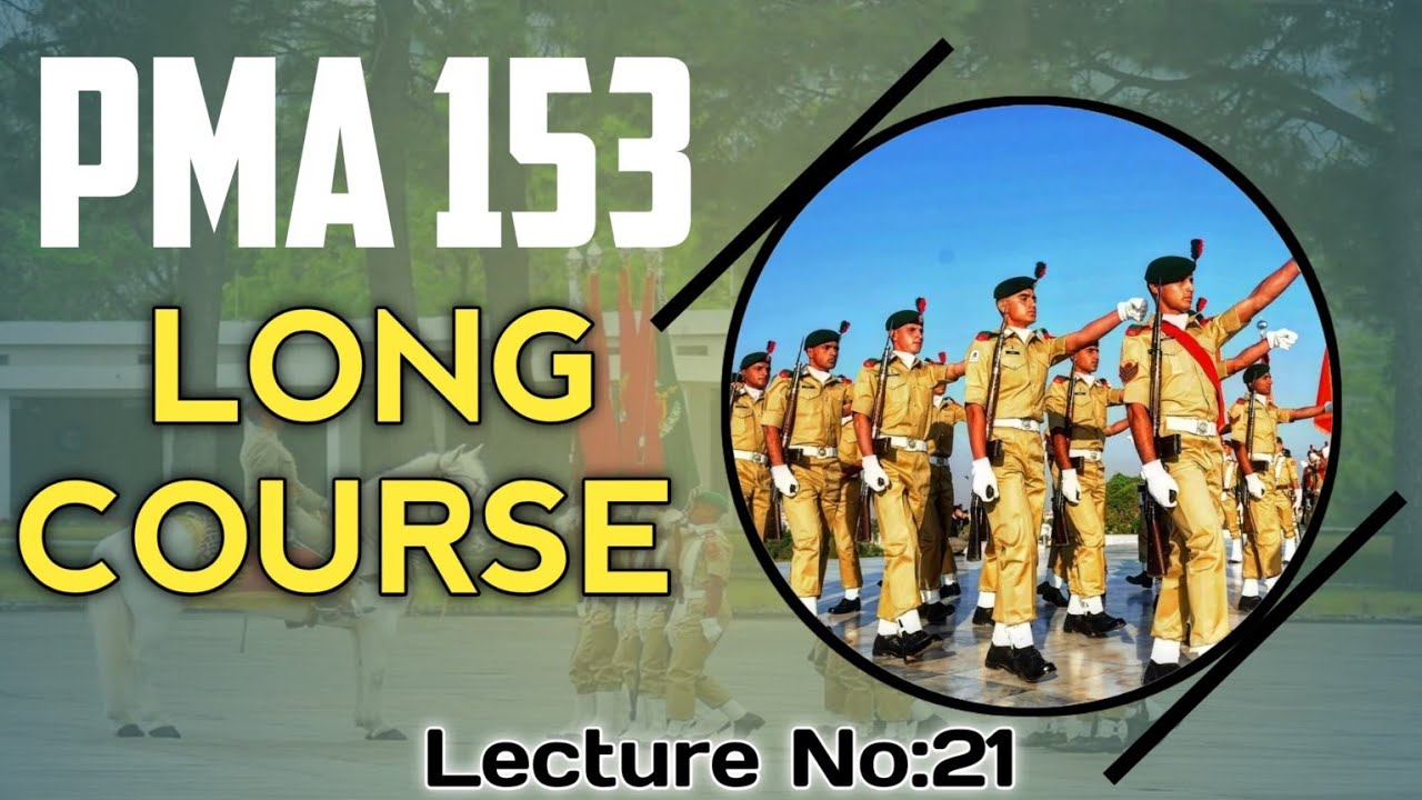 PMA 153 Long Course Lecture No 21 | Interview Questions PMA Test | Sir ...