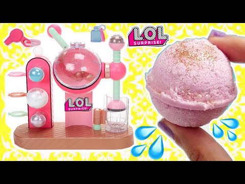 ألة لول سبرايز لصنع الكرات الفوارة !! | LOL FIZZ FACTORY BALLS - YouTube