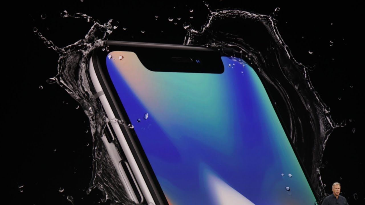 Apple announces the iPhone X at press event in California - YouTube