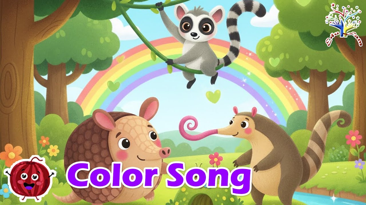 Animal Sound Song | Stomp, Swing, and Snap! Armadillo, Anteater, Lemur ...