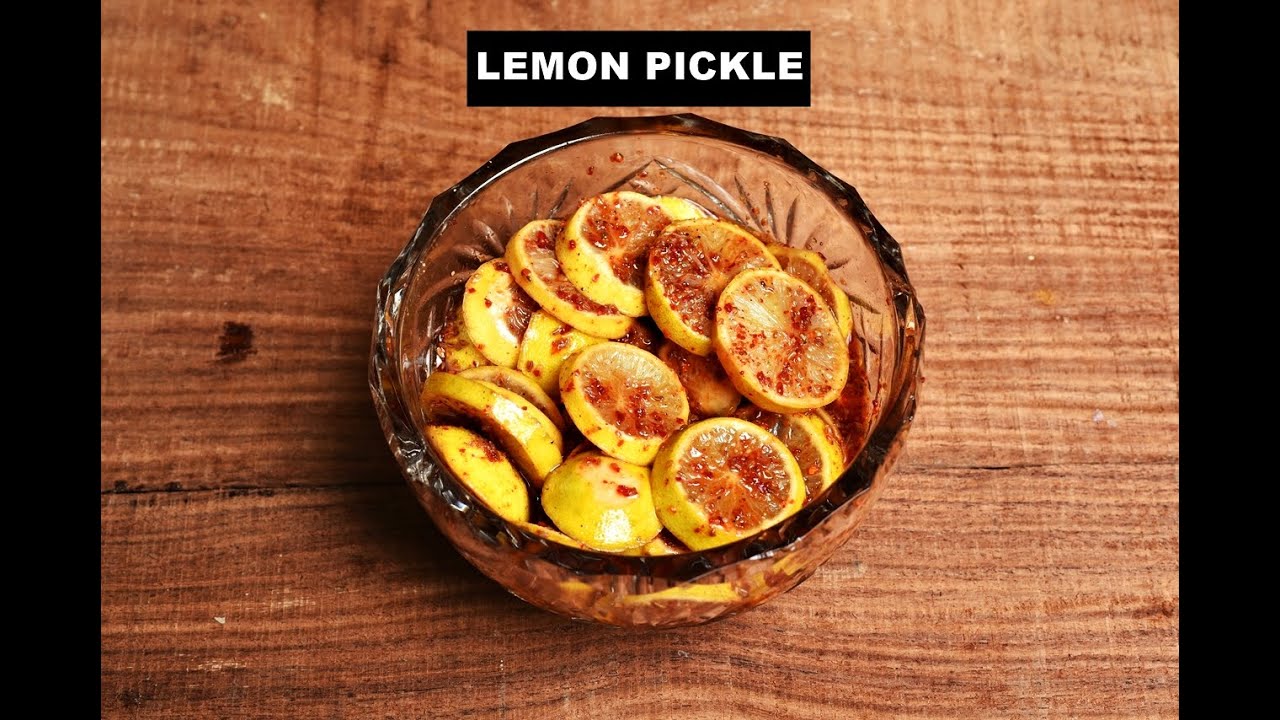 Super Easy Lemon Pickle Recipe - Pickle Recipes #02 | SG World of ...