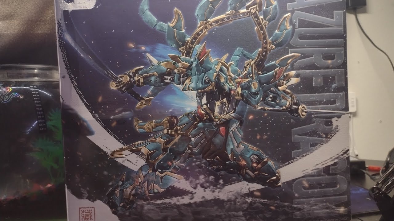 cangdao model 1/72 cd-01 azure dragon gundam metal build - YouTube