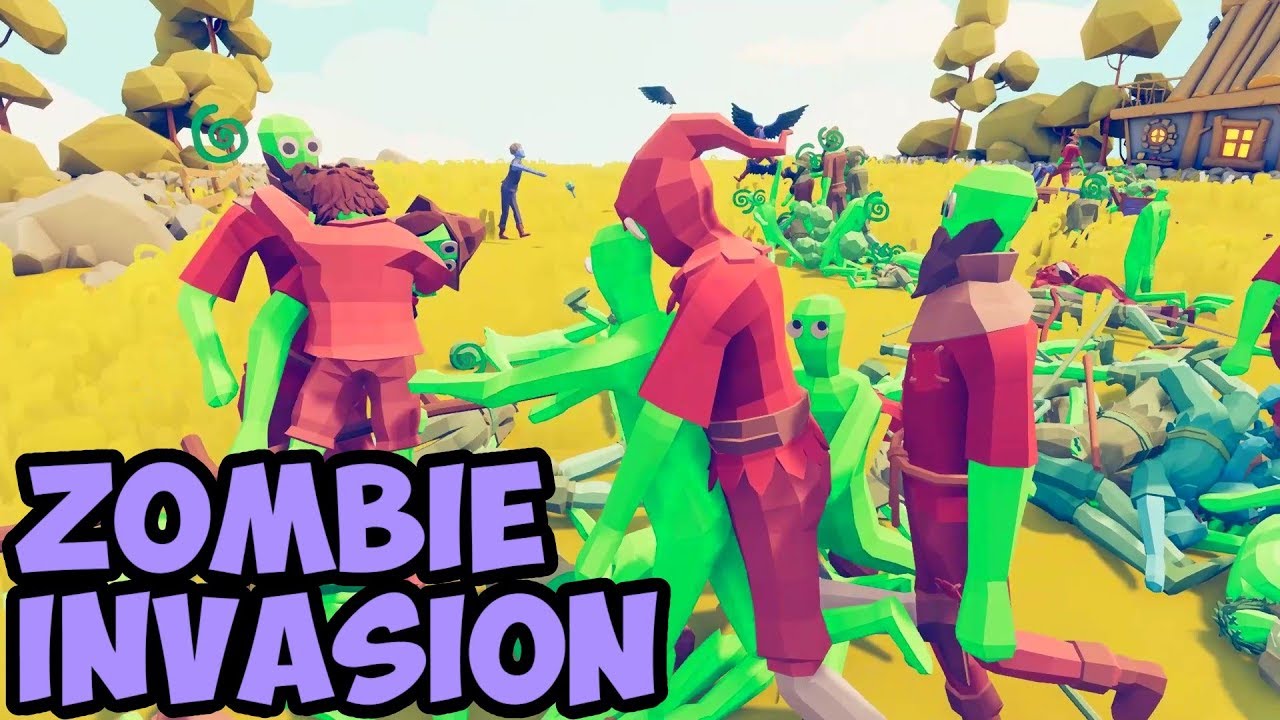 Zombie Invasion #01 - Farmer Faction - TABS MODS Unit Possession Update ...