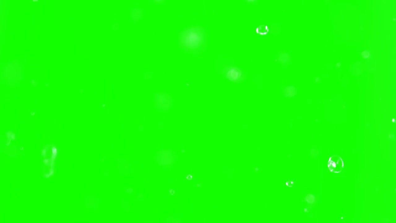 Pantalla verde/Green Screen/Croma key - Gotas de agua - YouTube