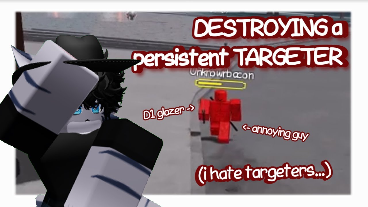 This player would NOT stop TARGETING me (Roblox) - YouTube