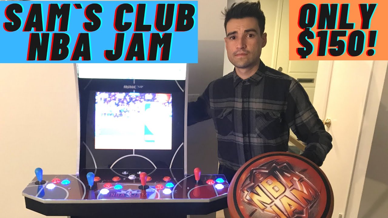 FOUND THE ARCADE1UP NBA JAM SAM`S CLUB EDITION CABINET FOR ONLY $150 ...